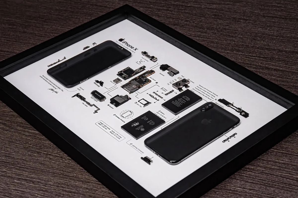 GRID Studio iPhone Teardown Frames | The Apple Post